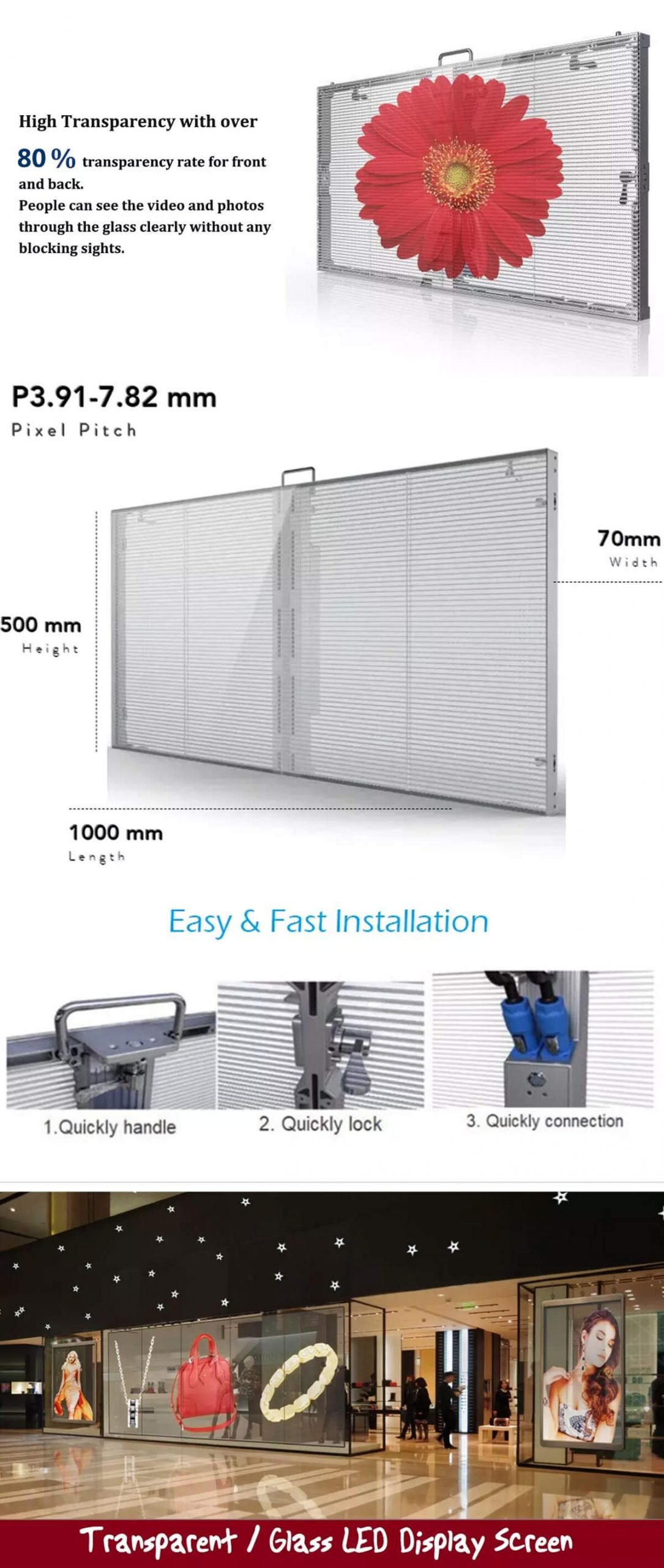 China Wholesale Custom Transparent Screen Supplier - ChipstarLED