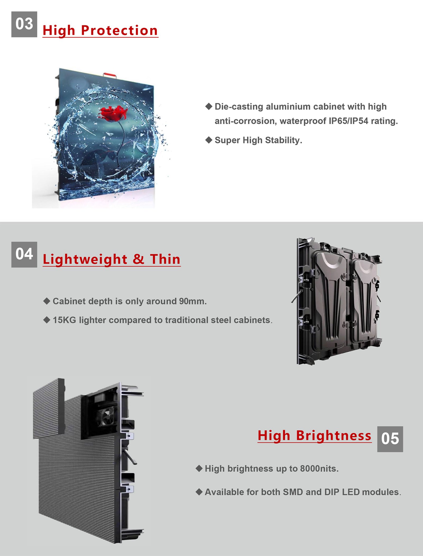 Custom Outdoor Fixed Display Supplier & Manufacturer - ChipstarLED