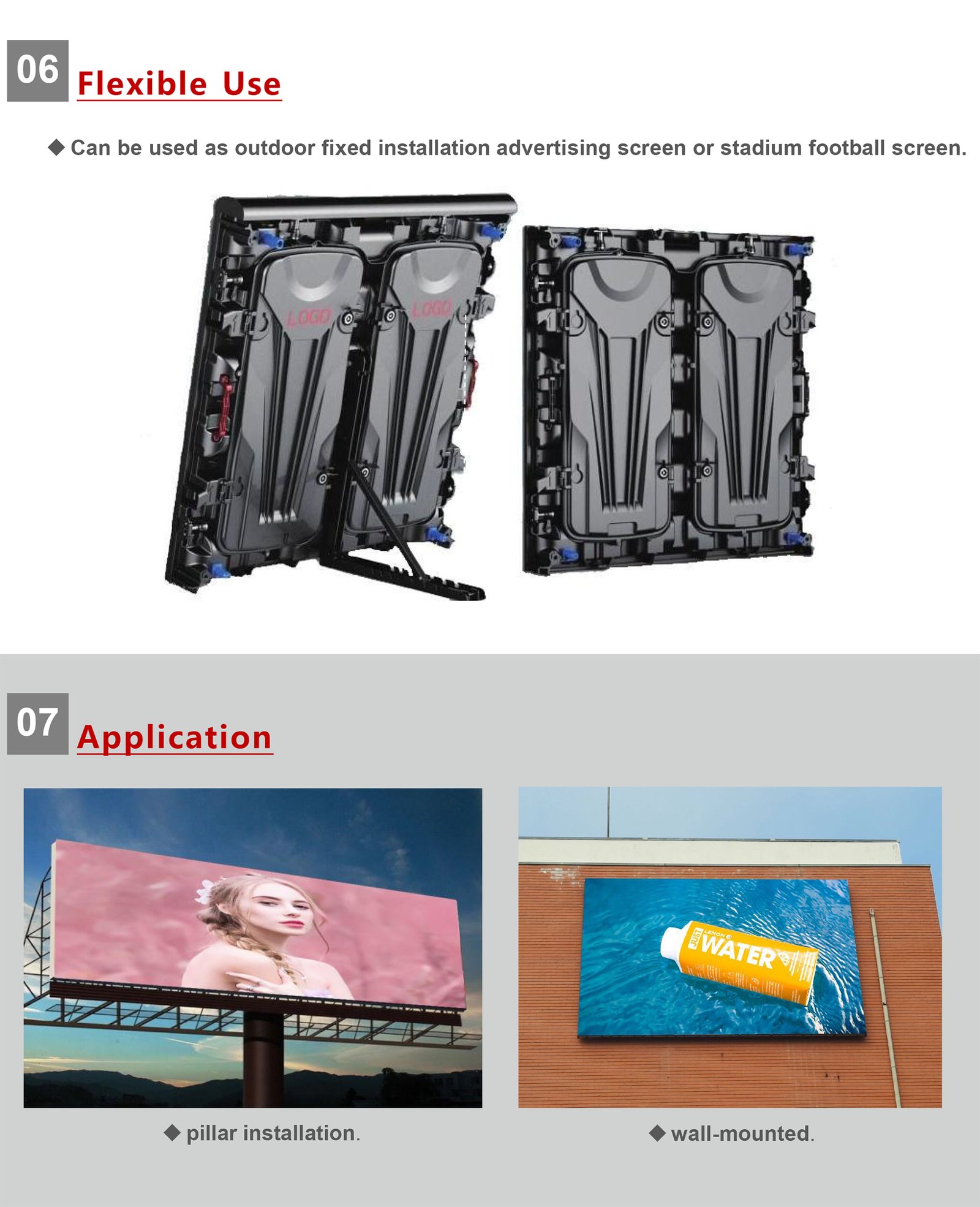 Custom Outdoor Fixed Display Supplier & Manufacturer - ChipstarLED